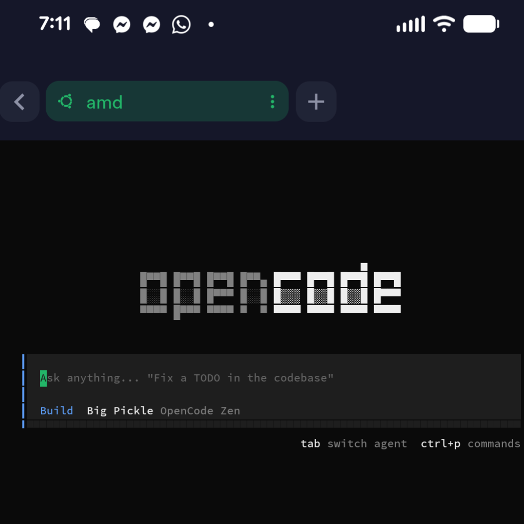 Prompting on the Go: Using Claude, Codex, and OpenCode from Your Phone ...